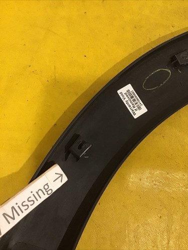 2018-2020 Nissan Kicks Rear Right/passenger Flare Wheel Molding 93828 ...