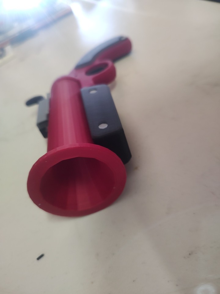 Used Team Fortress 2 Pyro Flare Gun 3D Printed Prop TF2 Flare Pistol | eBay
