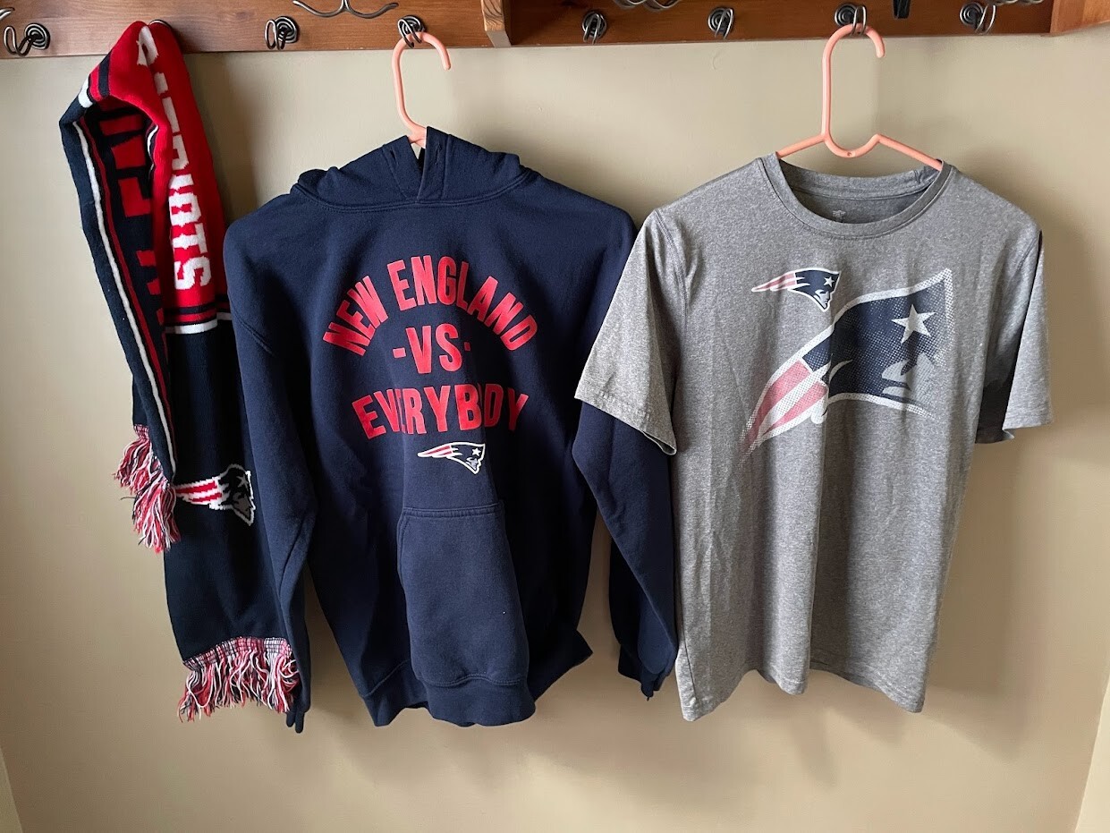 Youth XL Official NFL New England Patriots clothing lot - t shirt ...