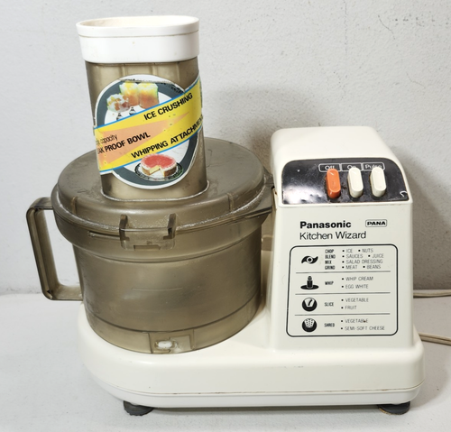 Panasonic Kitchen Wizard Food Processor MK5070 Beige Vintage | eBay