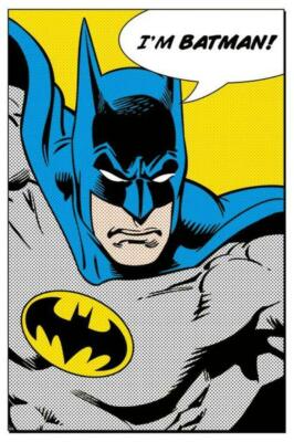 BATMAN - I AM BATMAN COMIC POSTER - 24 by 36 DC COMICS | eBay