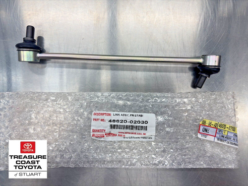 NEW GENUINE TOYOTA STABILIZER LINK ASSEMBLY DRIVER SIDE 48820-02030 | eBay