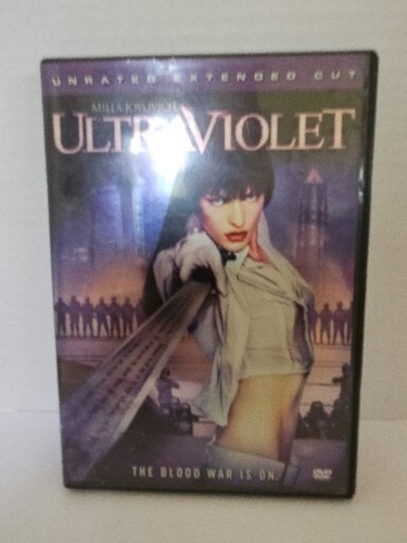 UltraViolet DVD (Unrated Extended Cut, Widescreen, 2006) Mila Jovovich ...