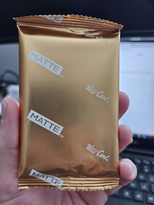 Rare Wild Card Gold Matte Sealed Pack - HOT - Look For Numbered And ...