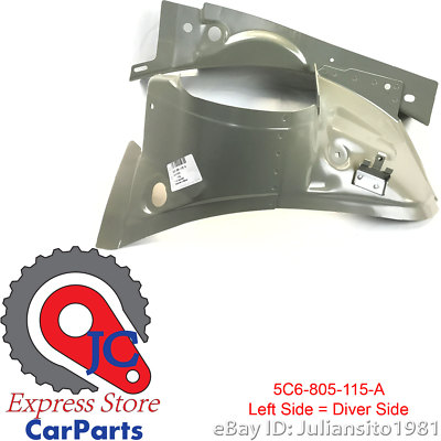 5C6805115A VOLKSWAGEN GENUINE OEM JETTA LEFT FENDER APRON ASSEMBLY | eBay