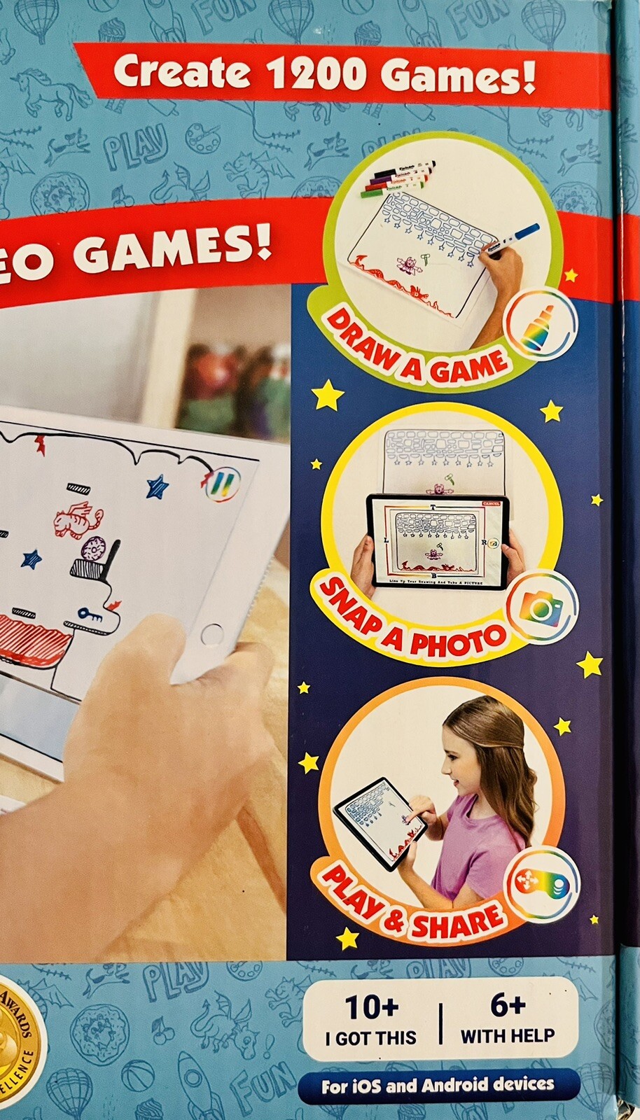 Pixicade Plus Mobile Game Maker Create And Play 2000 Video Games STEM ...