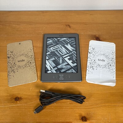 Amazon Kindle Model D01100 4th Generation 2GB Wi-Fi 6 Inch e-Reader ...