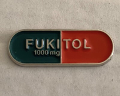 FUNNY FUKITOL QUOTE PILL ENAMEL PIN BADGE | eBay UK