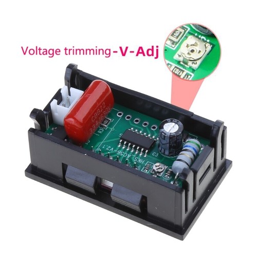 AC 50V-550V AC 220V 380V Voltmeter 0.56inch Voltage Meter Gauge | eBay