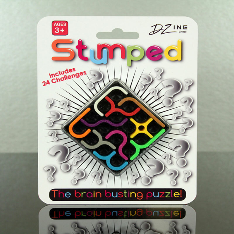 Stumped Puzzle Brain Teaser Mind Bending 24 Challenges Fun Stocking ...