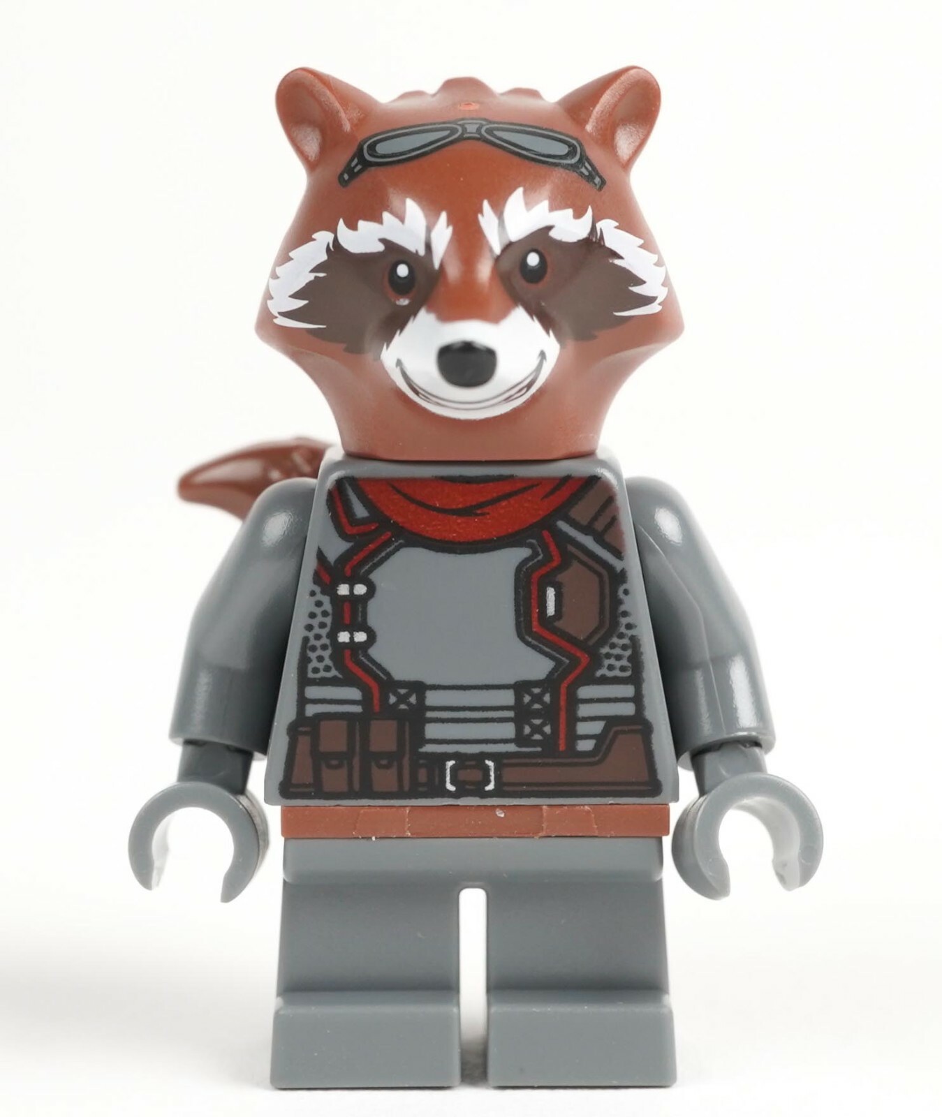 New LEGO Rocket Raccoon Minifigure Marvel Guardians of the Galaxy 76193 ...
