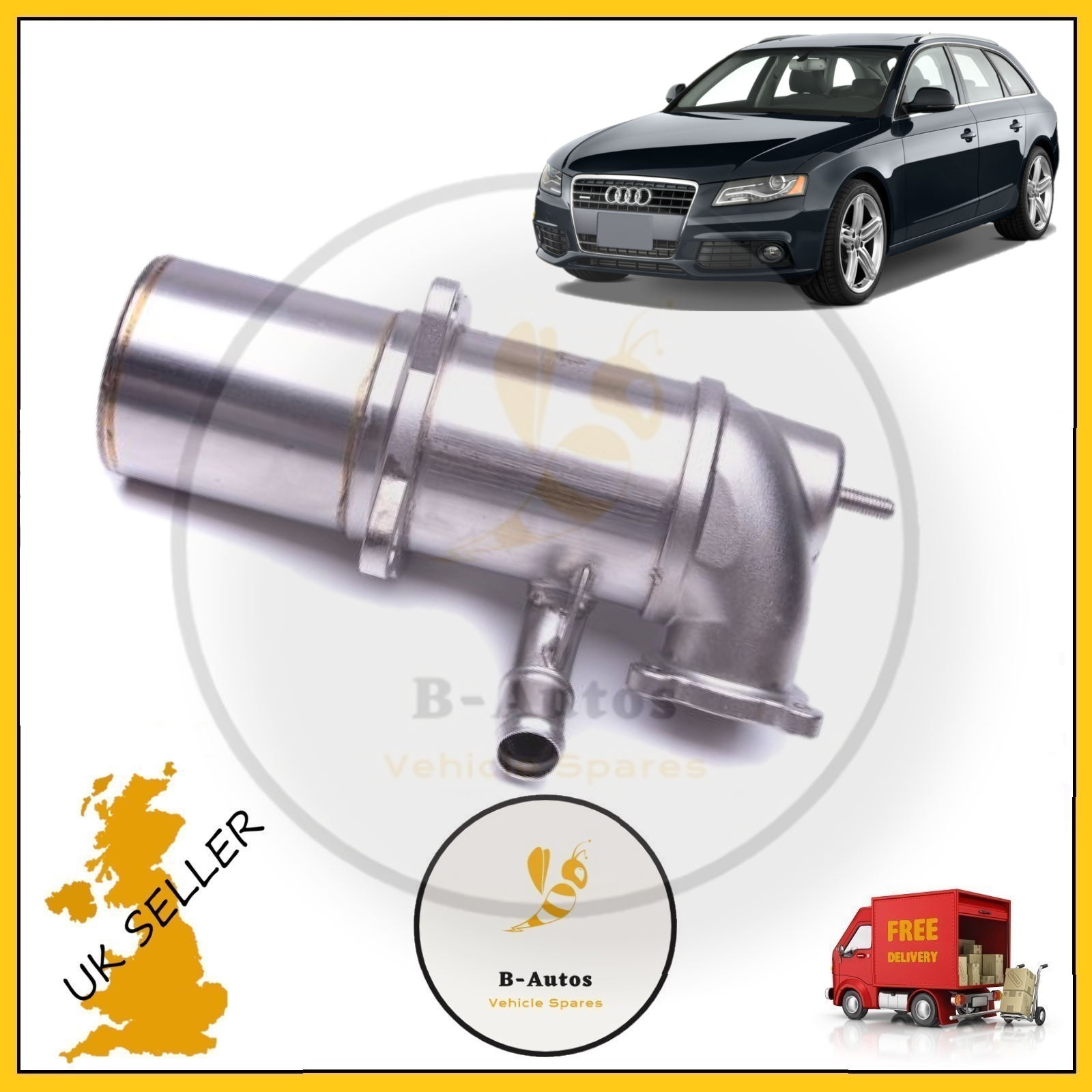 04L131512A EGR Valve Cooler fits AUDI A4 B9 2.0D 2015 Quality ...