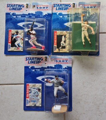 NEW 1997 MLB STARTING LINEUP MANNY RAMIREZ INDIANS ALEX RODRIGUEZ ...