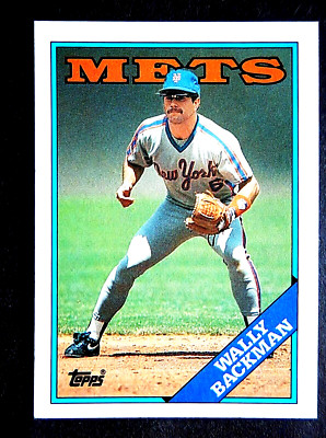 Wally Backman #333 Topps 1988 Baseball Card (New York Mets) | eBay