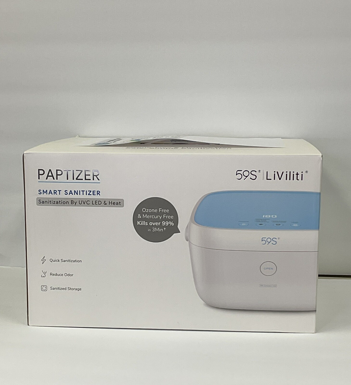Liviliti Paptizer, Smart CPAP Sanitizer, UVC Led And Heat Ozone Free | eBay