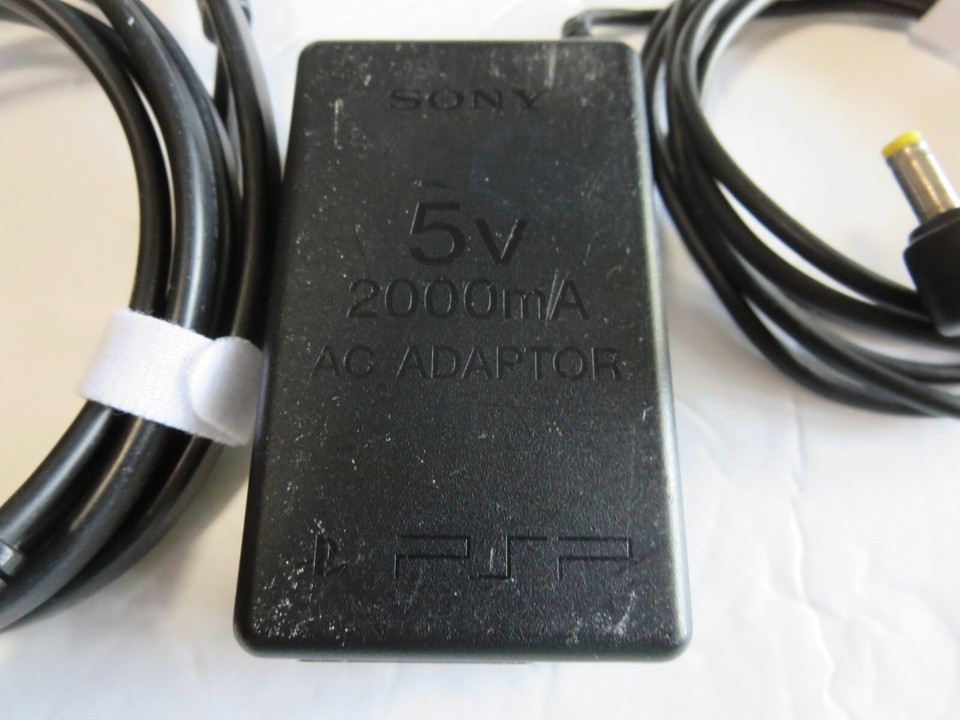 Genuine Sony PSP-100 Charger Power Adapter Supply OEM Sony PSP 1001 ...