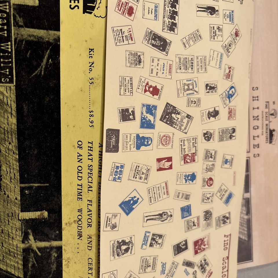 FSM Fine Scale Miniatures Kit #55 Truck Terminal -NIB | eBay