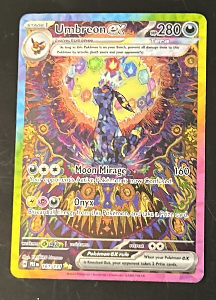 Prismatic Umbreon SIR 161/131 “SUNBREON” | eBay