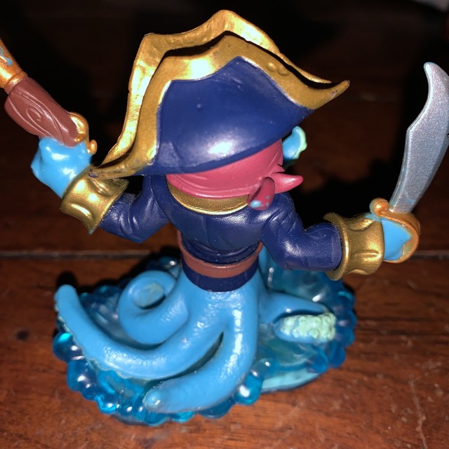Wash Buckler Swap Force Skylanders Activision Blue Octopus Pirate ...