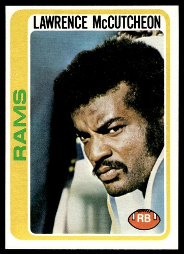1978 TOPPS LAWRENCE MCCUTCHEON L LOS ANGELES RAMS #45 | eBay