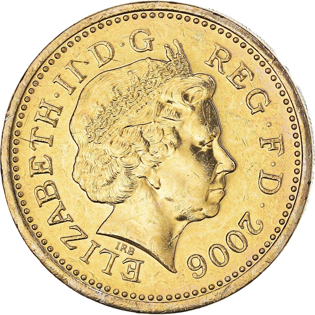 United Kingdom Coin 1 Pound | Elizabeth II | Egyptian Arch Bridge ...