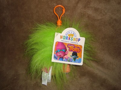 Build A Bear Workshop 2016 Trolls Fuzz Bert Backpack Clip on 4.5" plush ...