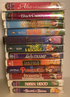 Disney Vhs Tapes Ebay