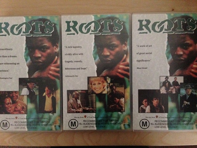 Roots The Original Mini Series RARE as VHS Videos 536 Mins Alex Haley ...