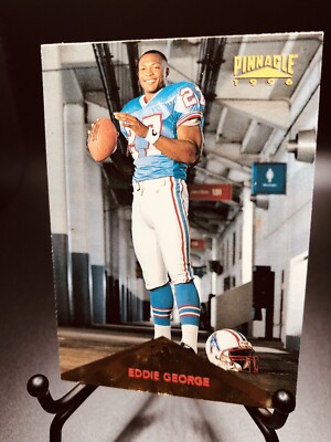 1996 Pinnacle Eddie George Rookie Card 170 Houston Oilers | eBay