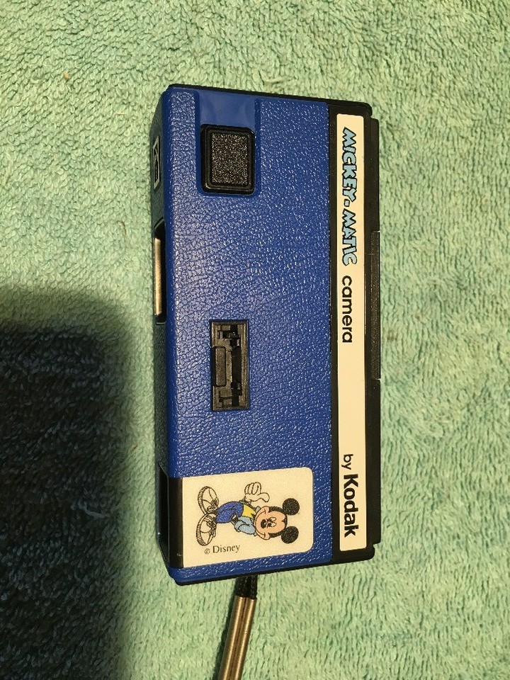 Vintage Disney Mickey Mouse Kodak Camera Mickey-matic Blue | eBay