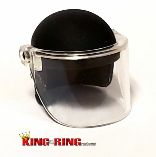 WWE Mattel Elite POLICE RIOT GEAR HELMET Wrestling Figure Accessories ...