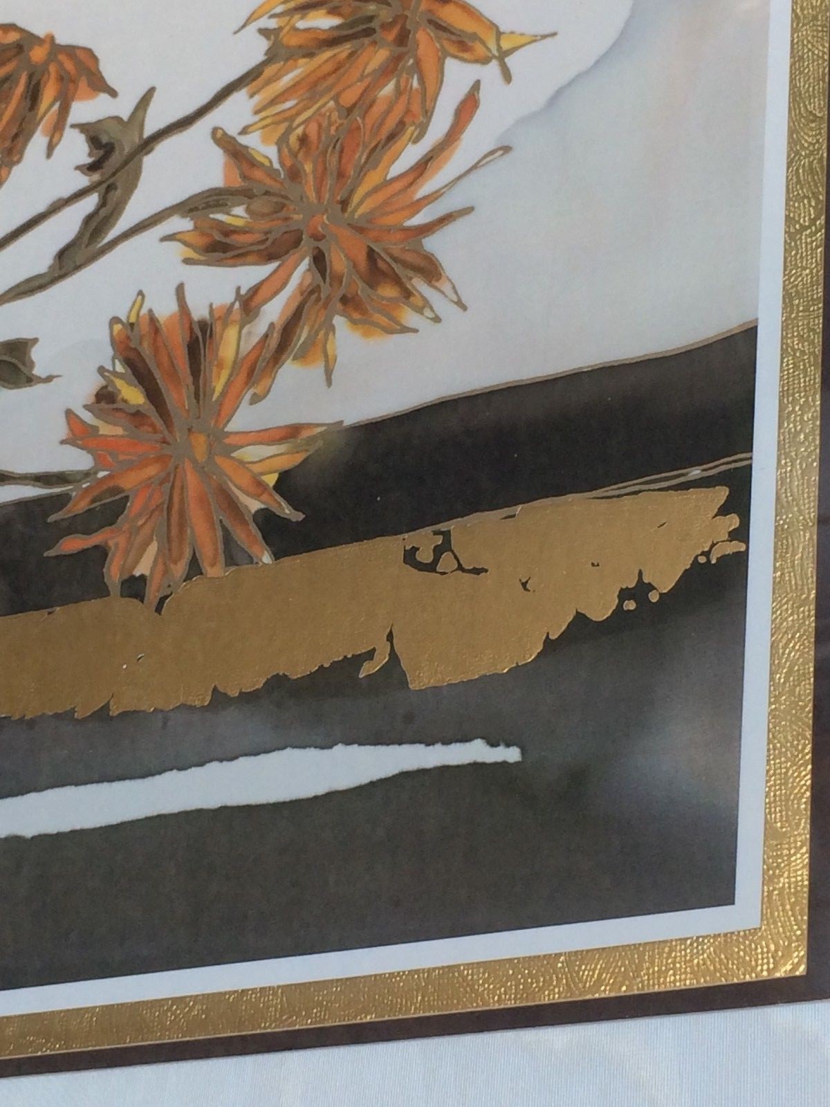 JUTTA RITTER SCHERER Original LARGE ABSTRACT MODERN MIXED MEDIA German ...