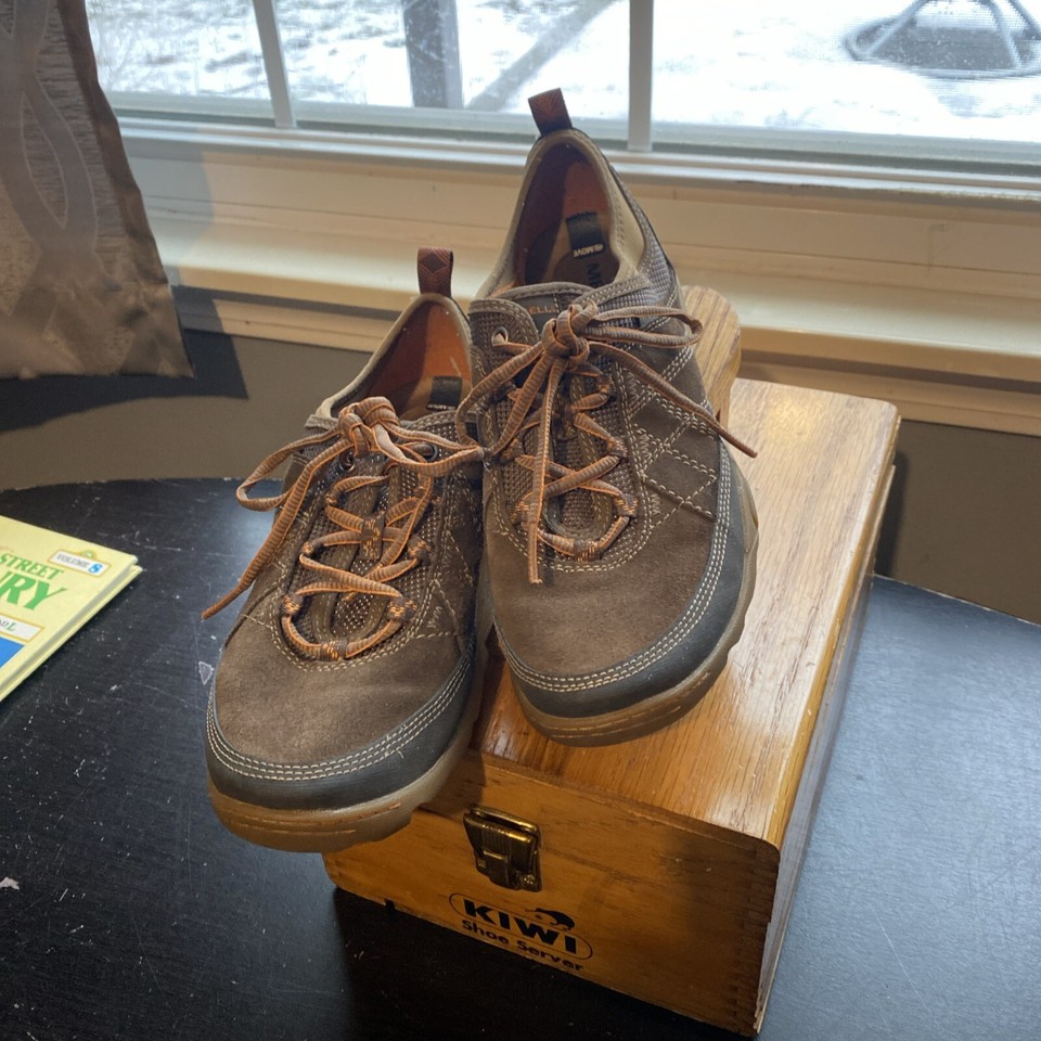 Merrell Mimosa Glee Mocha Suede Casual Walking Hiking Trail Shoes Women ...