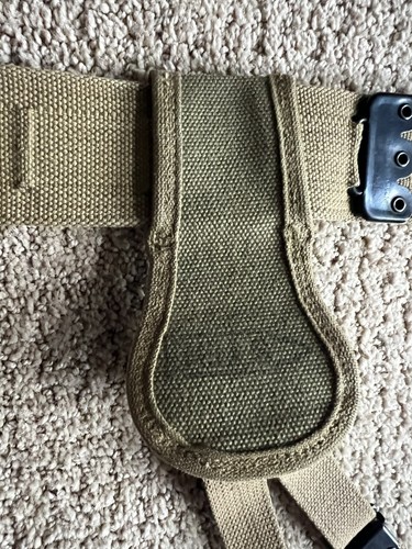 Orig. WWI US Army Officers Web Garrison Belt With Sword Hanger MINT | eBay