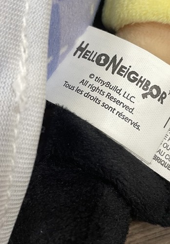 Hello Neighbor Mr. Peterson Butcher 17" Stuffed Plush Doll Bloody Apron ...