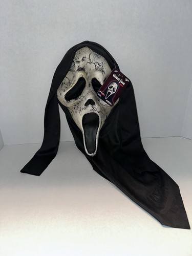 NEW Spirit Halloween Aged Ghostface Mask Scream Fun World | eBay