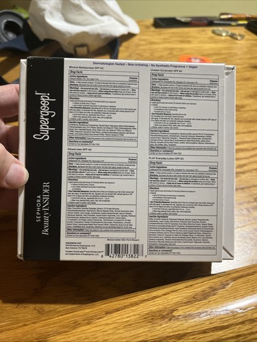 Supergoop SPF Bestsellers Set 4 Fan Favorite Sunscreen Essentials Small ...