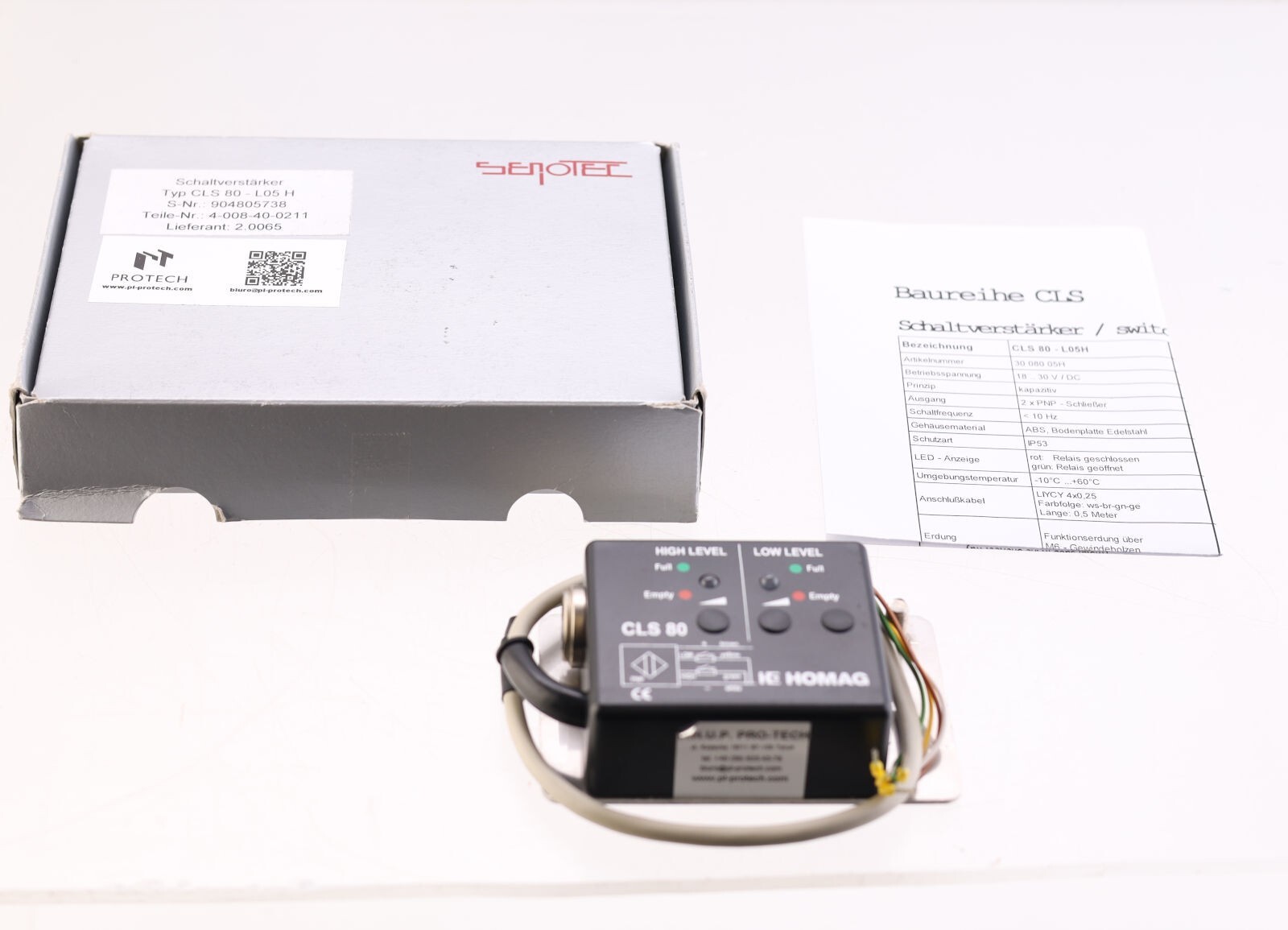 SENOTEC CLS80 CLS80-L05H 4-008-40-0211 CLS80L05H ! NEW ! | eBay