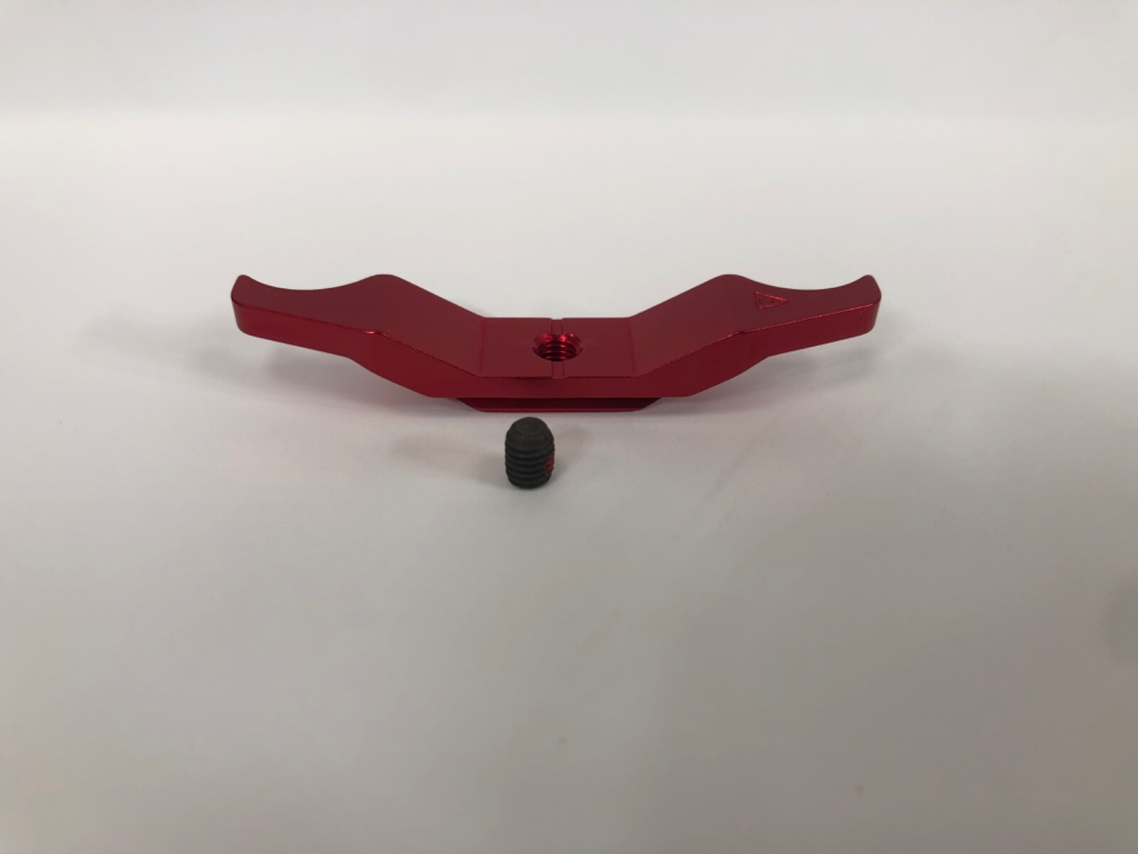 New Aluminum, vibrant red, 1911 gull wing slide racker with set screw ...