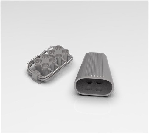 1:25 8 Port Crower Style 3DPrinted Blower Hat With Injector Body and ...