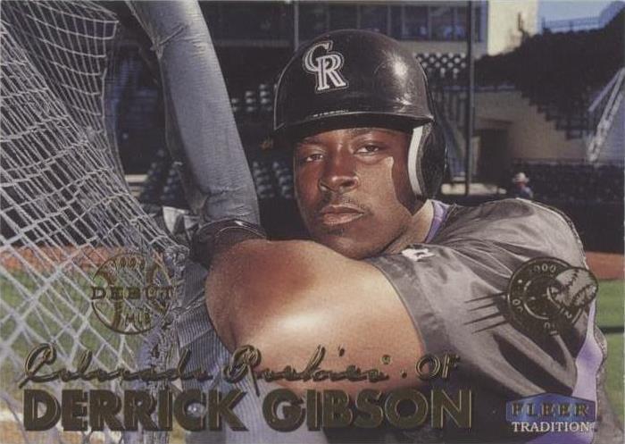 1999 Fleer Tradition - Derrick Gibson #57 Millenium Edition for sale ...