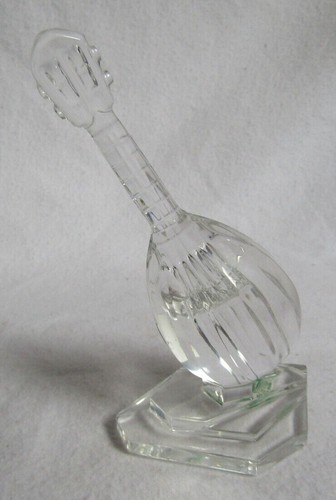 KRISTALCOLOR CLEAR LEAD CRYSTAL MUSICAL INSTRUMENT ON BASE | eBay