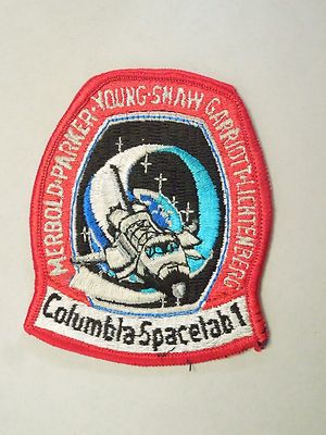 NASA Spaceflight Shuttle Columbia Spacelab 1 STS-9 Embroidered Iron On Patch | eBay