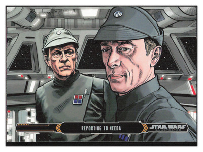 2015 Topps Star Wars Illustrated #3 Reporting to Needa | eBay