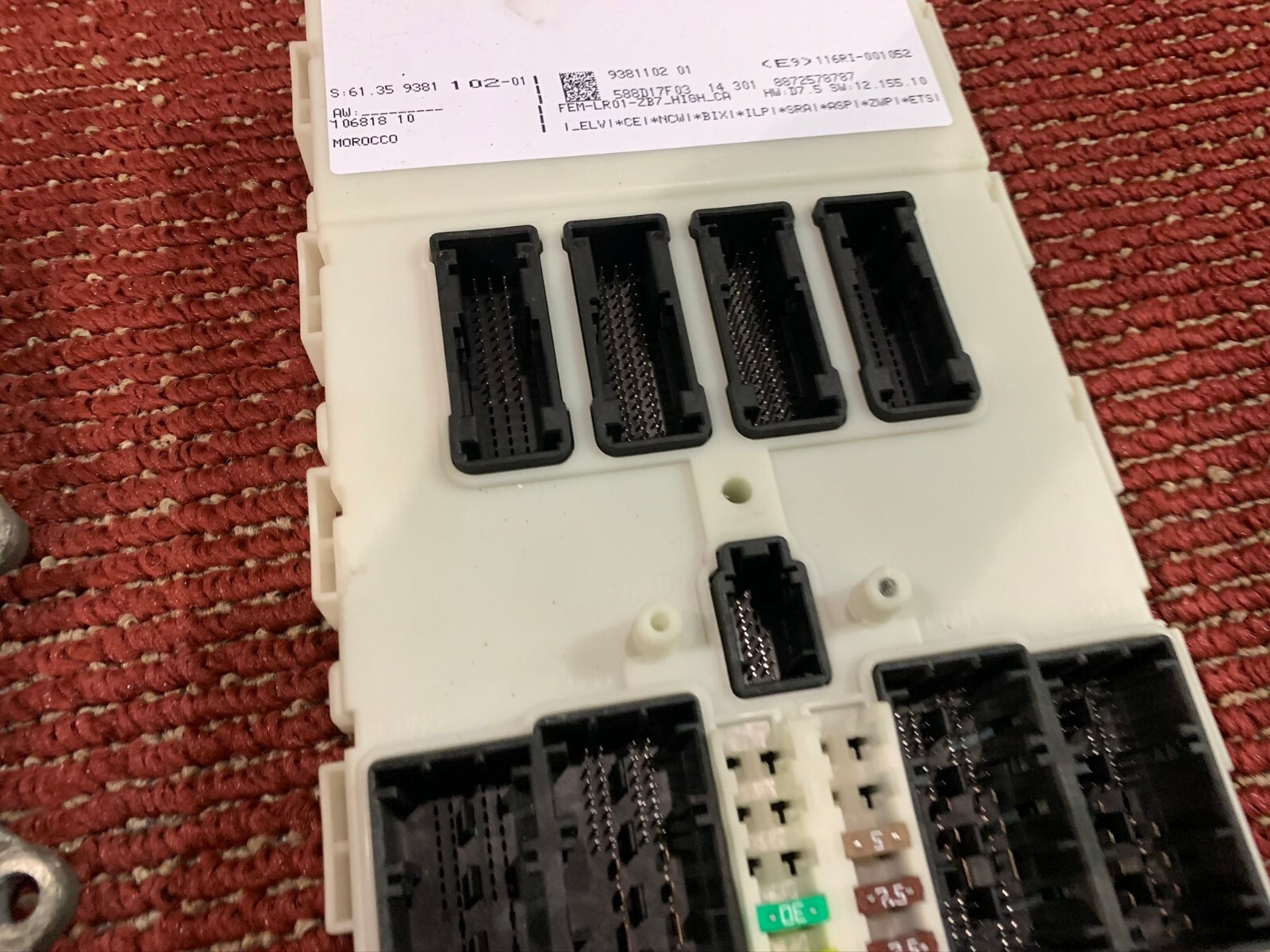 BMW F30 F32 F36 N55 ECU DME ENGINE COMPUTER KEY IGNITION CONTROL MODULE ...