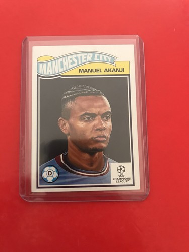 Topps Living Set Ucl Manuel Akanji Manchester City #566 Mint Carte | eBay