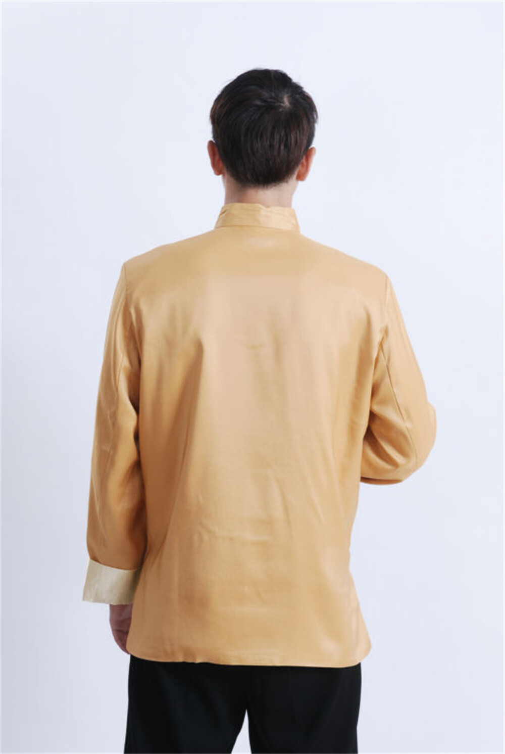 Chinese Traditional Clothes Tai Chi Wing Chun Kung Fu Long Sleeves Tang ...