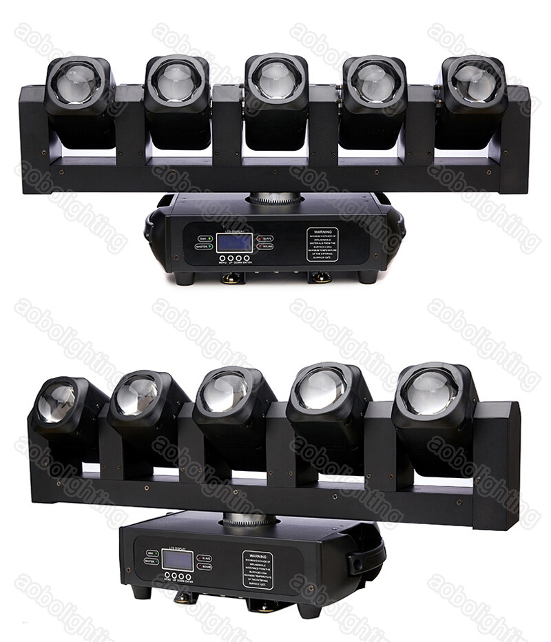5x40w RGBW Martrix moving led bar beam Moving Head Light DJ Disco Stage ...