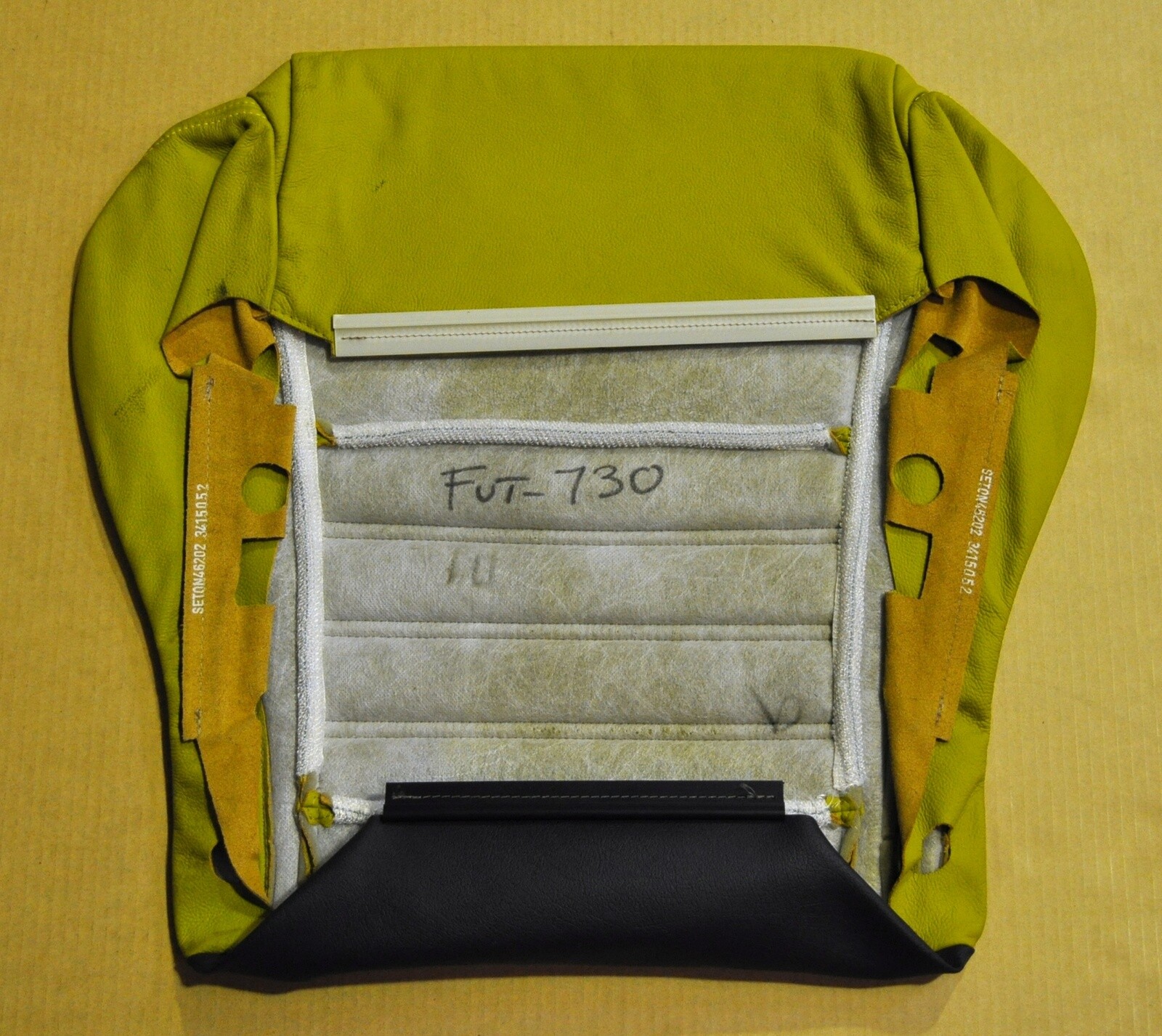 Genuine Holden HSV VZ GTO Front Leather Seat Base Trim Devil Yellow ...