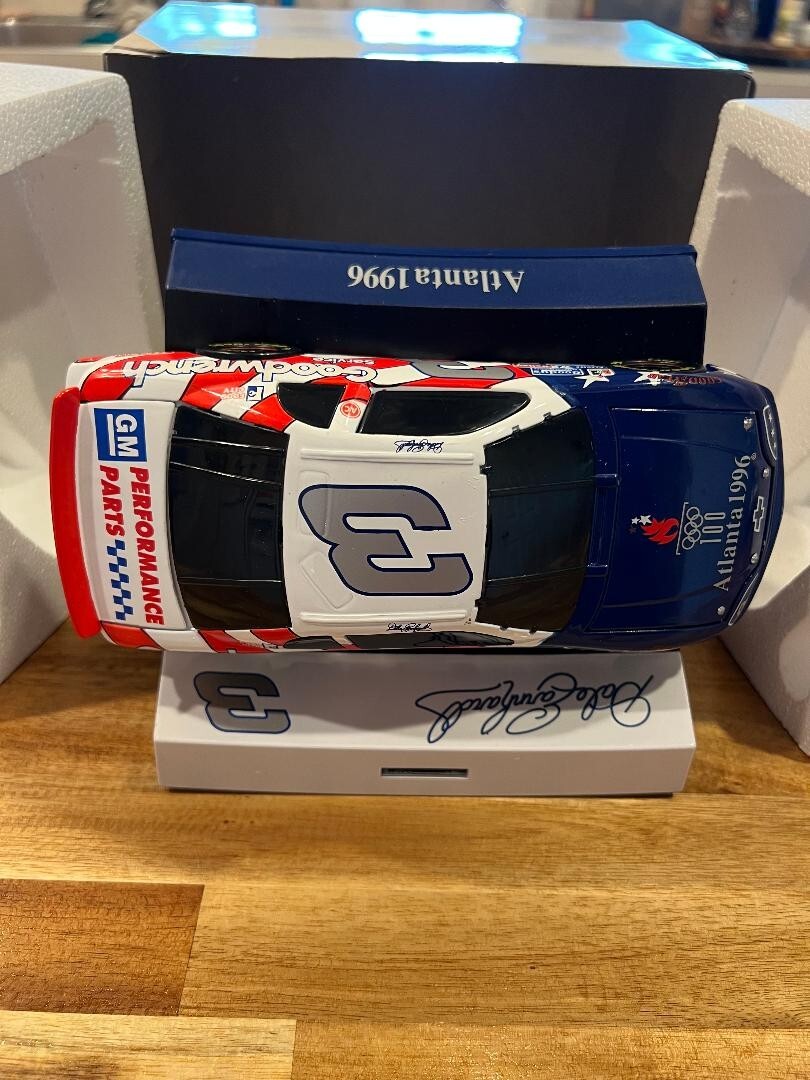 1996 dale Earnhardt #3 Olympics Car with Bank | eBay